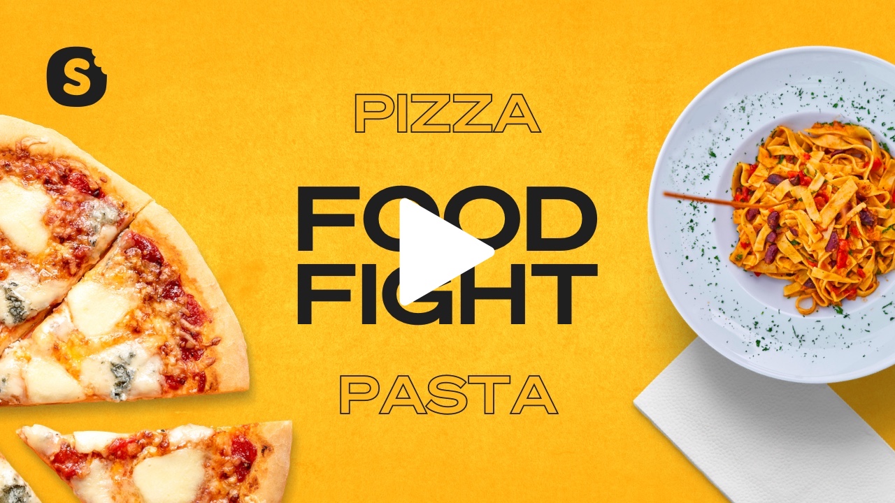 Pizza vs Pasta - Food Fights with Scoffable - Scoffable